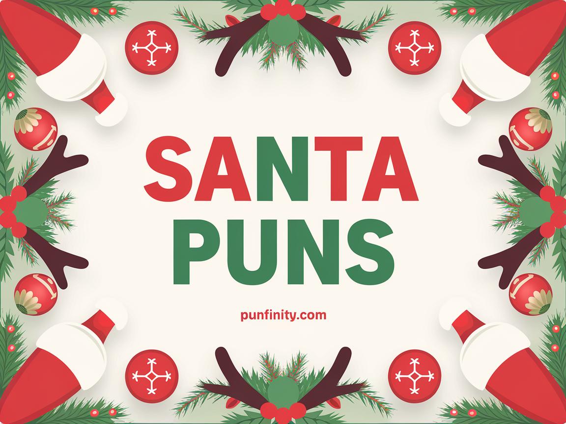 105 Santa Puns That Will Sleigh Your Holiday Cheer – Punfinity