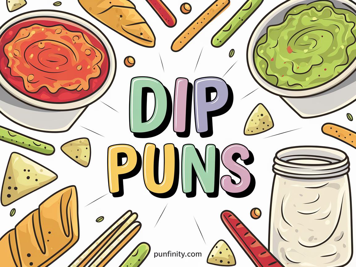 142 Dip Puns That Will Leave You Craving More Flavor