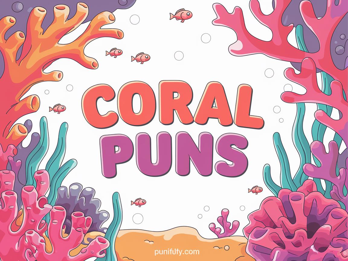 105 Coral Puns To Make Your Reef-lection Laughably Bright – Punfinity