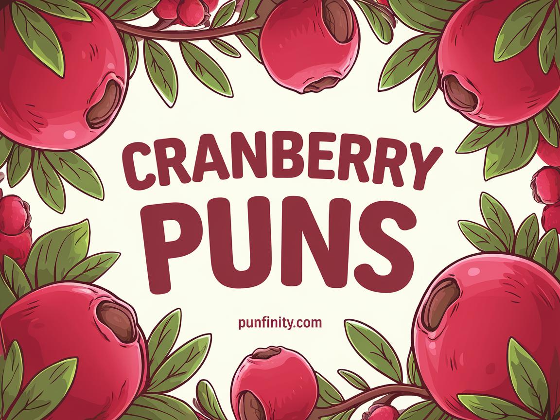 103 Cranberry Puns To Juice Up Your Day With Berry Laughs – Punfinity
