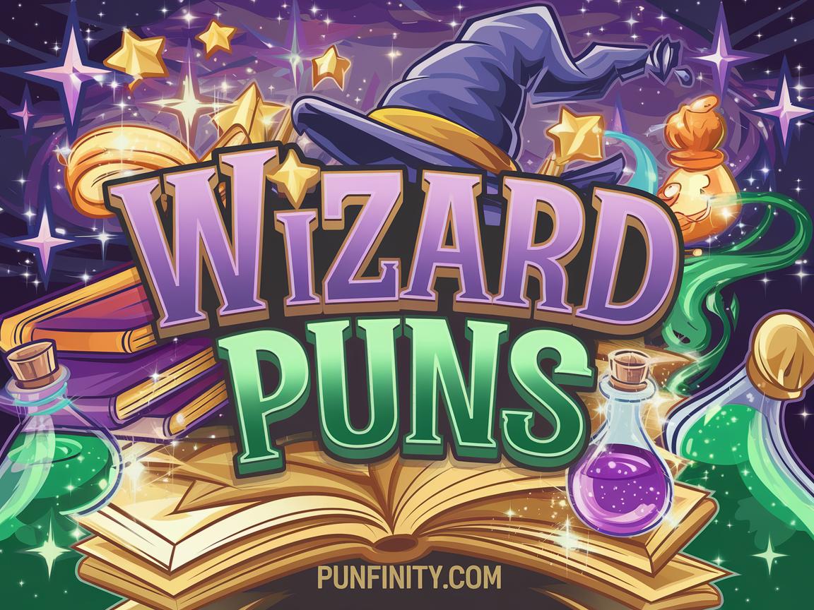 130 Wizard Puns To Cast A Spell Of Laughter On Your Day – Punfinity