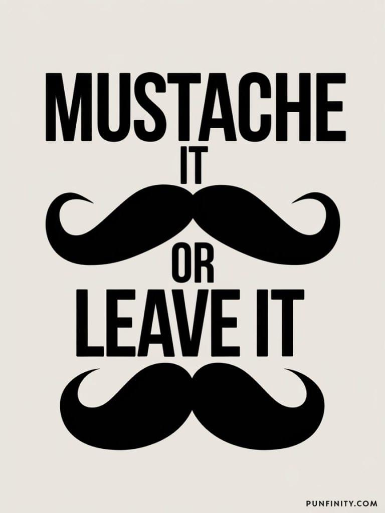 113 Unforgettable Mustache Puns That Will Make You Smile